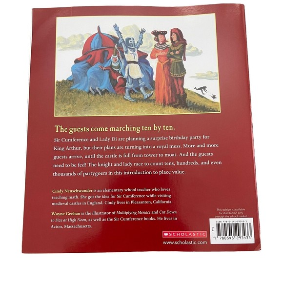 Scholastic | Other | Sir Cumference All The Kings Tens A Math Adventure ...